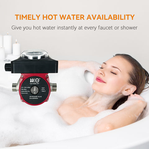 Auto Start/Close Water Circulation Pump With Timer – BACOENG
