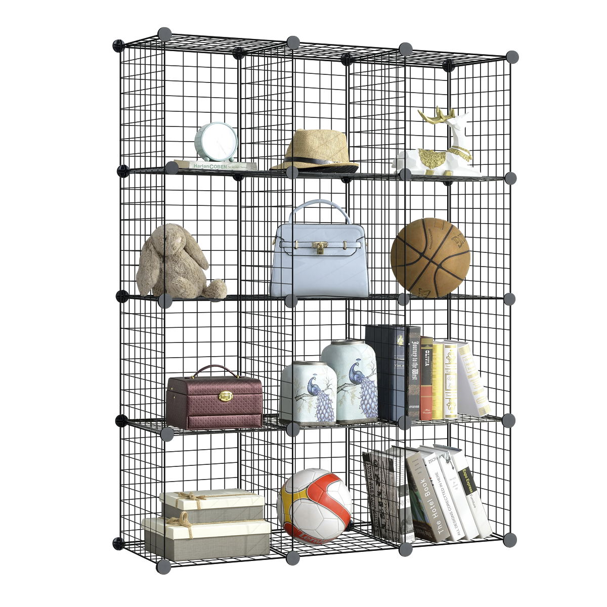 Metal Wire Storage Cubes(12 Cubes) – BACOENG